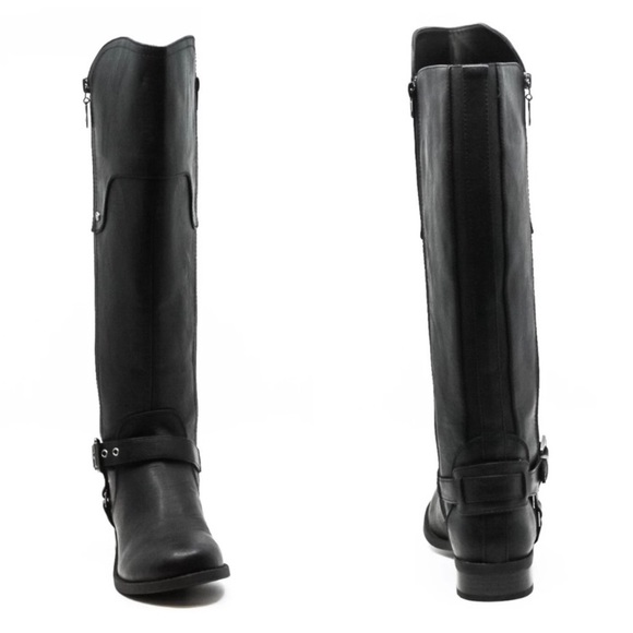 Guess | Shoes | Guess Harson Riding Boots Wide Calf Tall Knee High Full ...